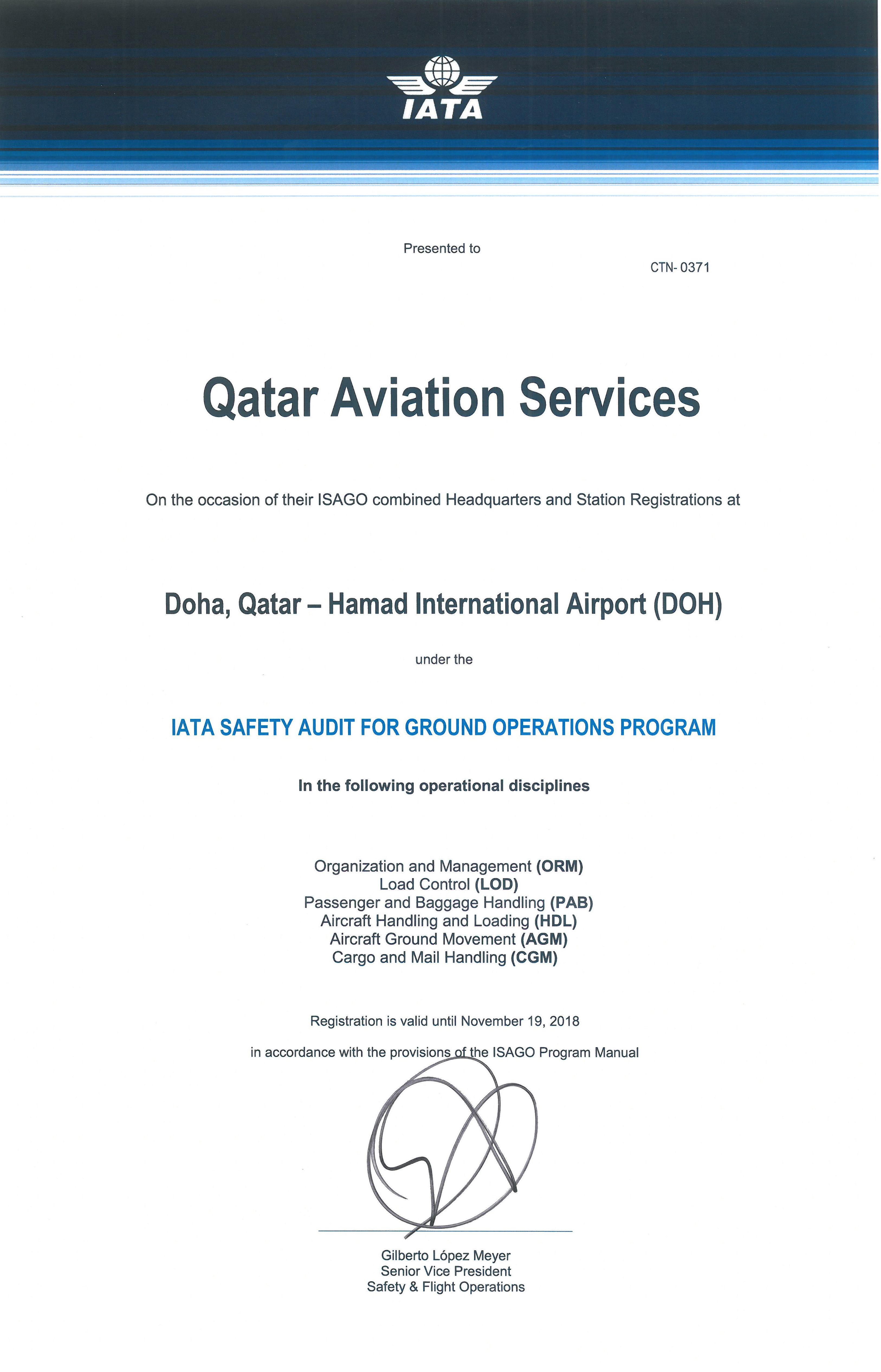 Certification and Awards